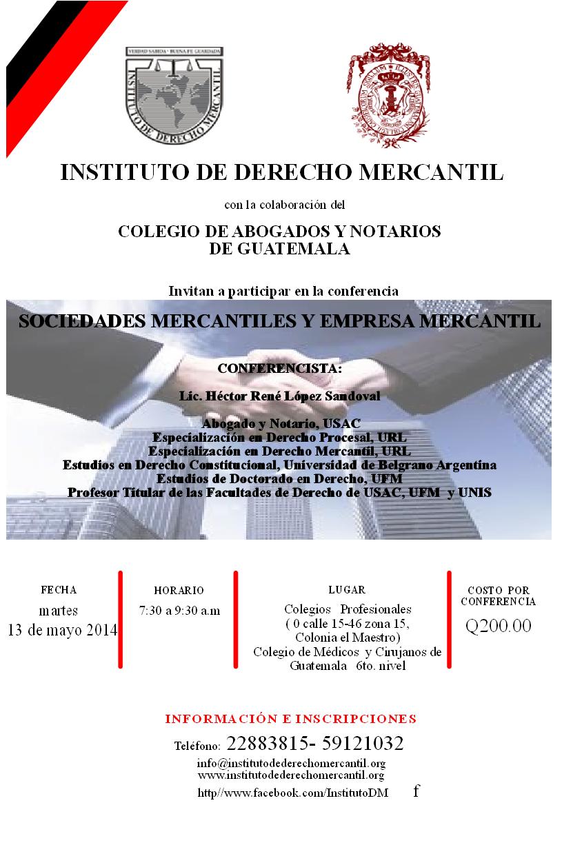 Instituto De Derecho Mercantil Idm Guatemala Sociedades Mercantiles
