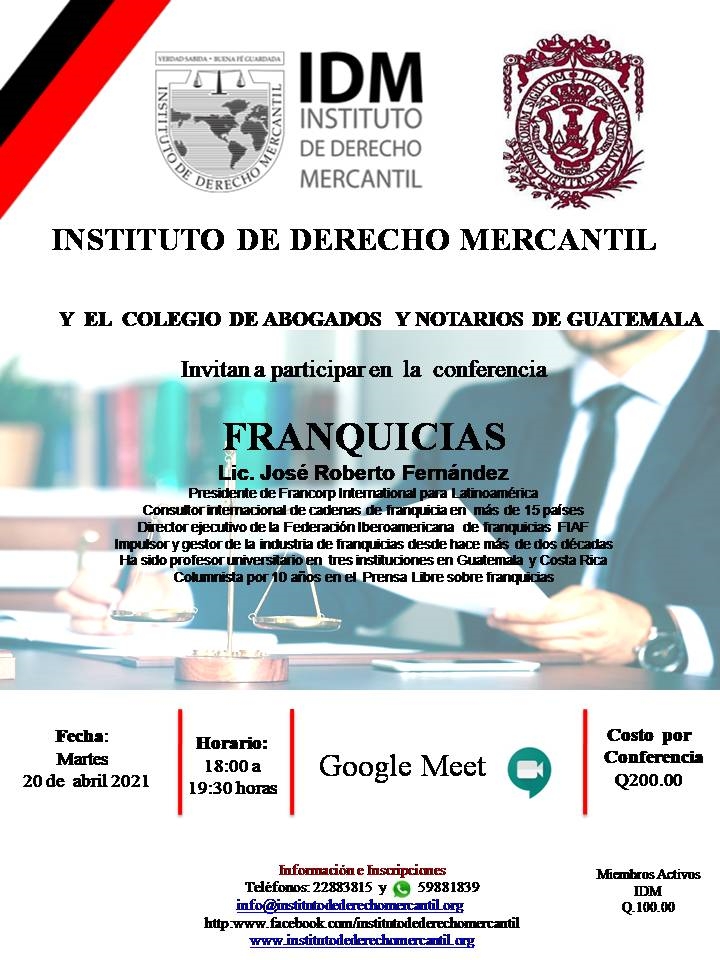 Instituto De Derecho Mercantil Idm Guatemala
